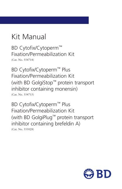 Kit Manual - BD Biosciences