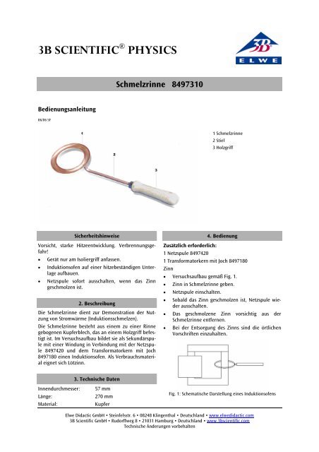 3B SCIENTIFIC® PHYSICS
