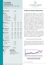Philips PiCCO-Technology: IntelliVue - PULSION Medical Systems SE