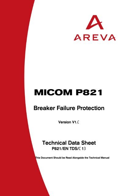 MICOM P821 - Schneider