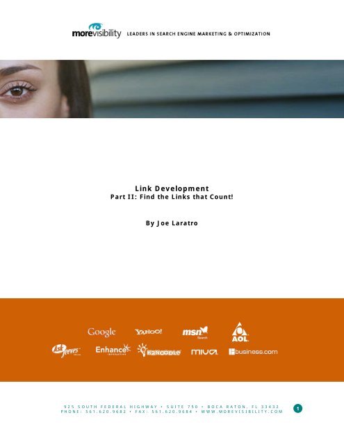 Link Development Part 2 - Marketing Expert