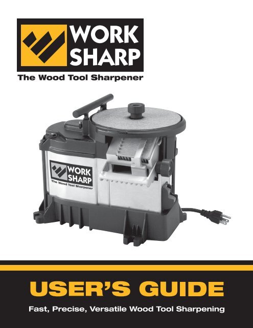 Work Sharp 3000 User Guide .PDF - Highland Woodworking