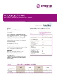 VISCOPLEXÂ® 8-200 - Evonik Oil Additives