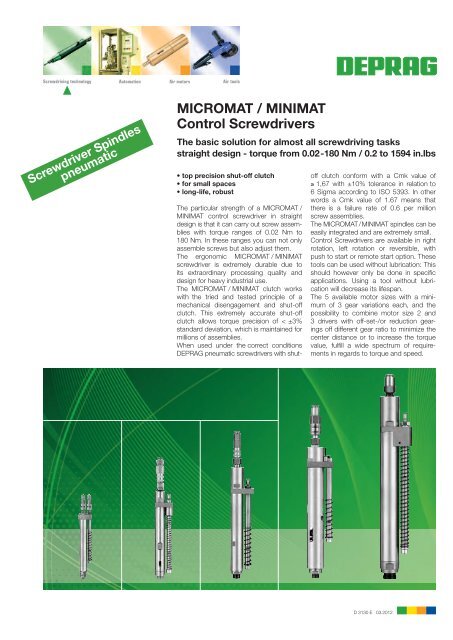 DEPRAG SCHULZ GMBH u. CO.