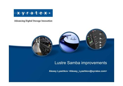 Lustre Samba improvements - EOFS
