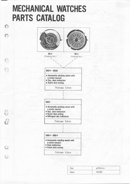 MECHANICAL WATCHES - Cousins UK