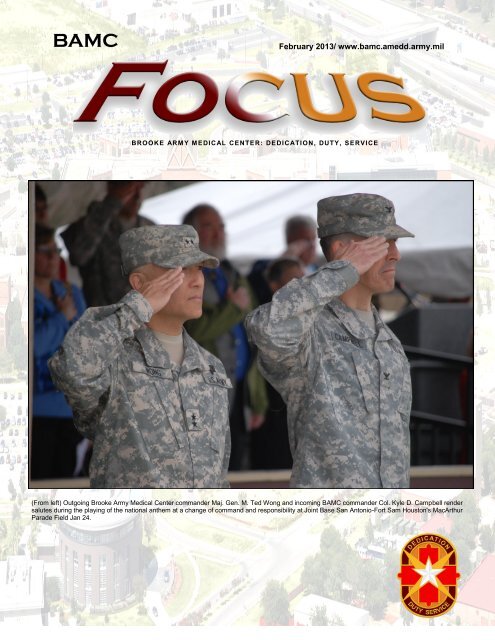Bamc's Newsletter - Brooke Army Medical Center - U.S. Army