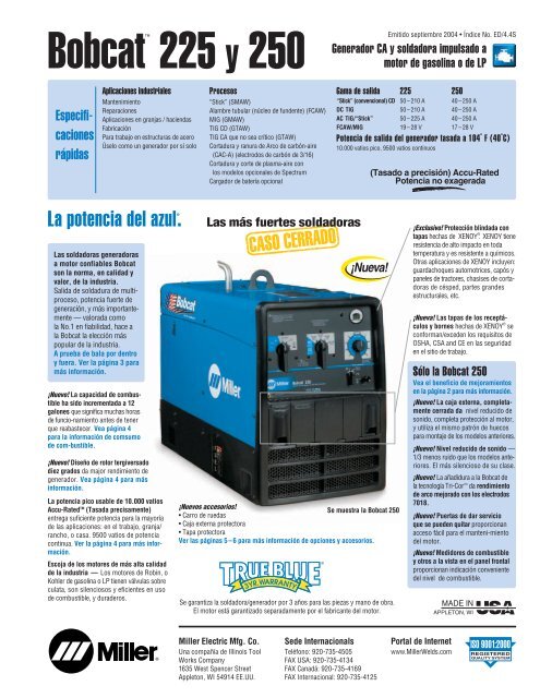 Bobcat 250 NT