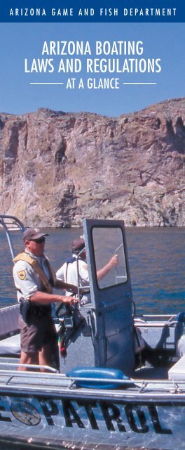 AZ Boating - Arizona Game and Fish Department