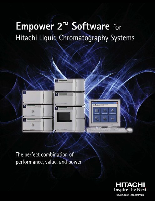Empower 2â ¢ Software for - Hitachi High Technologies America, Inc