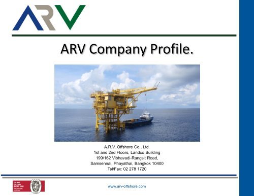 ARV Company Profile. - ARV Group