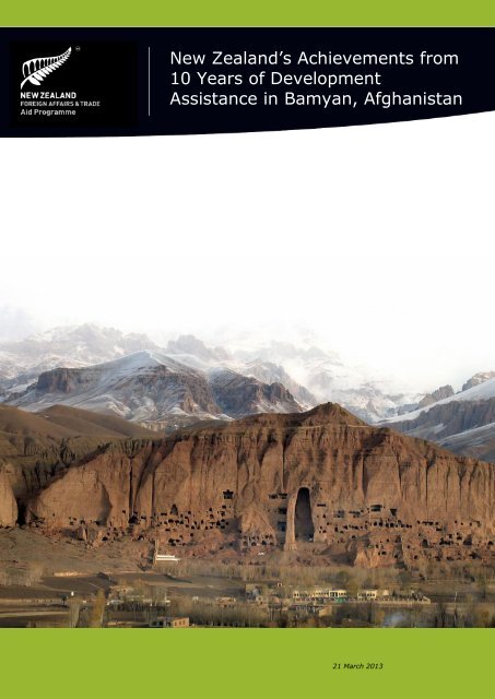 New Zealand's Achievements from 10 Years of Development ...