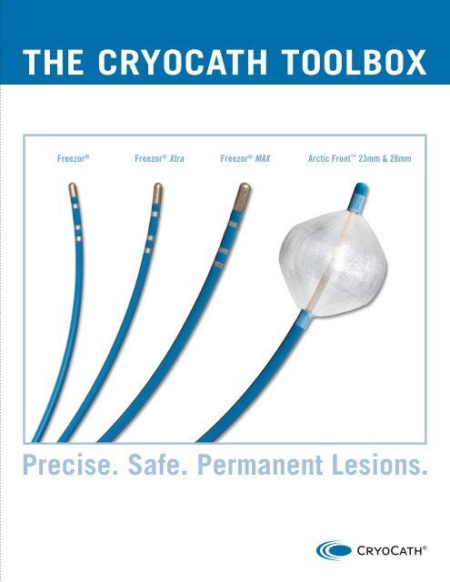 THE CRYOCATH TOOLBOX