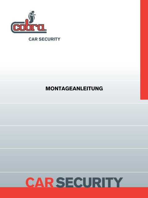 PIN CODE BEISPIEL a - Cobra Deutschland Gmbh