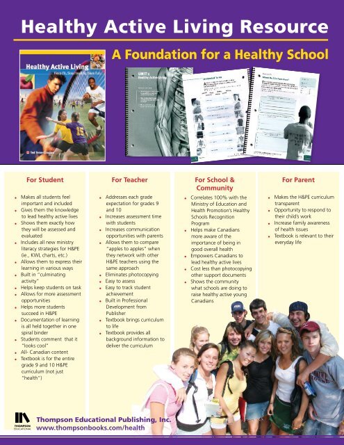 Healthy Active Living Resource - Ever Active Schools