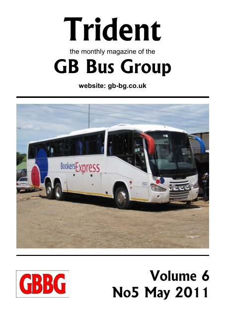 Trident Magazine May 2011 - GB Bus Group