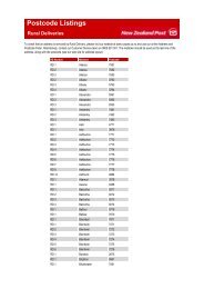a quick guide to addressing your letters and parcels - New Zealand ...