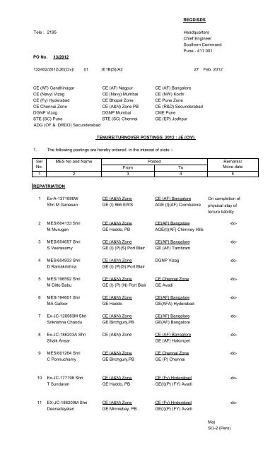 Download Document - Military Engineer Services