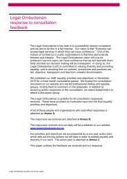 Formal complaint letter template - Legal Ombudsman