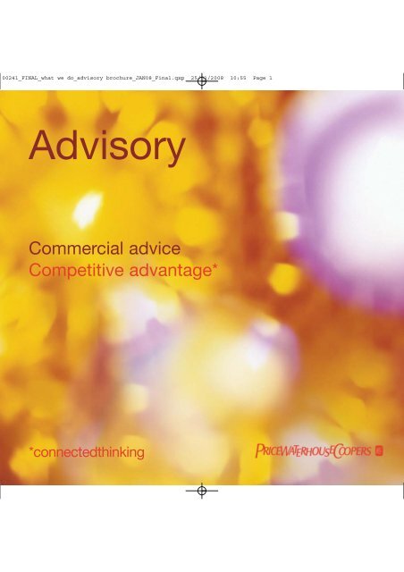Advisory - Pwc