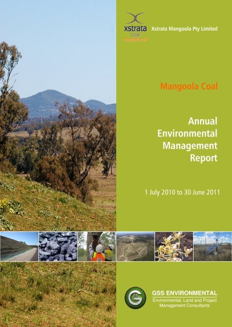 Rp_XCN17-002_1109_Mangoola AEMR_Fnl - Xstrata Coal Mangoola