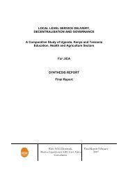 Base Level Service Delivery Model (BLSDM)