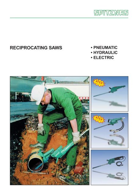 pneumatic • hydraulic • electric reciprocating saws - Spitznas
