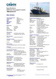 vessel Maria-G - Rederij Groen