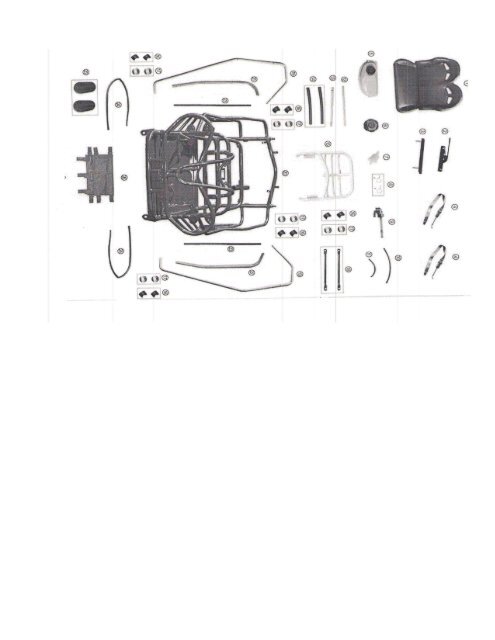 Kandi 90B Parts List - Family Go Karts