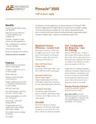 Litmas Â® RPS Remote Plasma Source technical ... - Advanced Energy