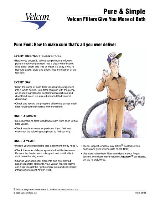 Pure & Simple - Velcon Filters