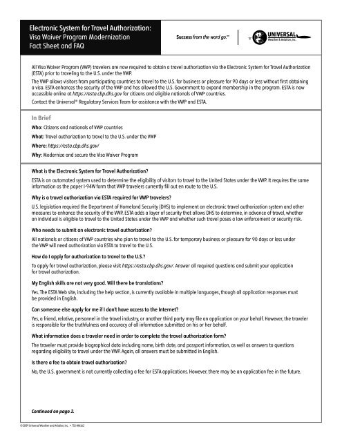 Electronic System For Travel Authorization Universal Weather And electronic-system-for-travel-authorization-universal-weather-and