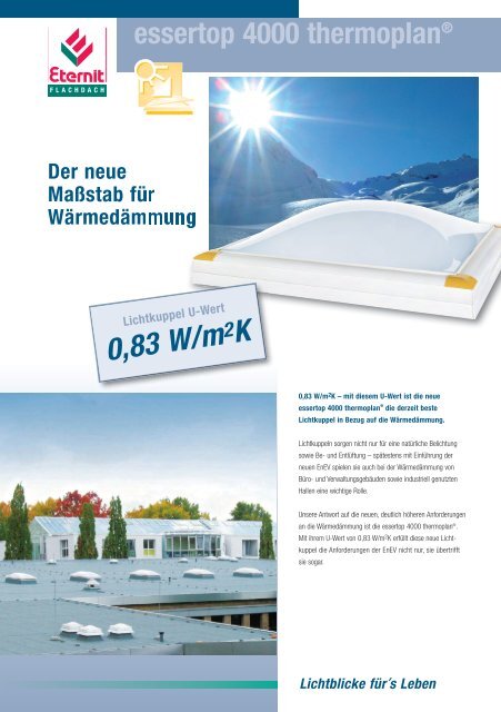 essertop 4000 thermoplan - Eternit Flachdach GmbH