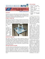 Model ERT-10B/10P2/20P2-M1 - Encardio Rite