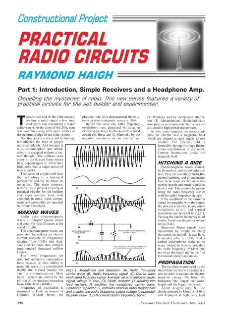 Practical Radio Circuits - The Listeners Guide
