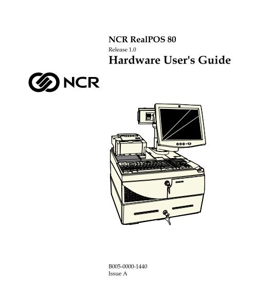 ncr/doc/RealPOS/7458_RealPOS80/Technical_Manua... - Alsys Data