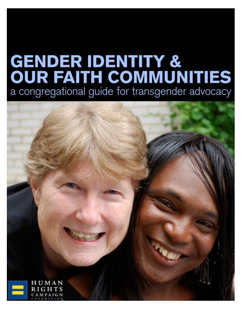 Gender Identity and Our Faith Communities: A Congregational ...