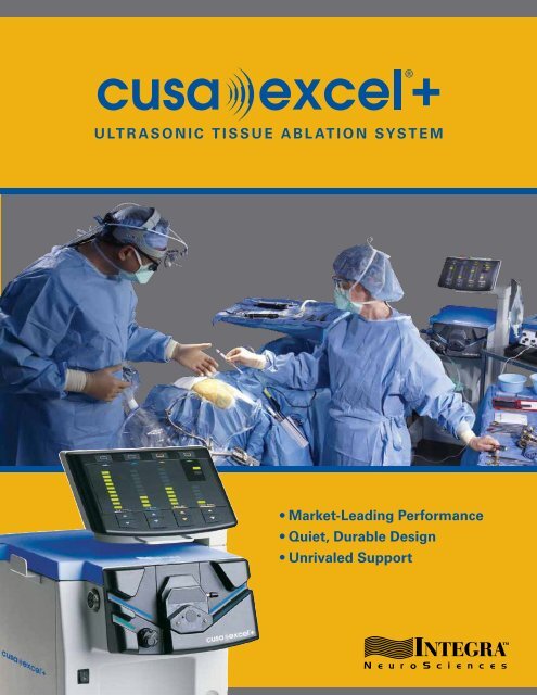 Integra CUSA EXcel Â® Brochure - Integra LifeSciences