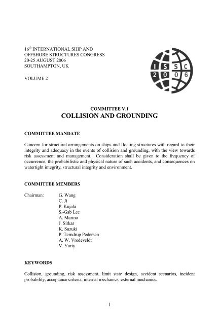 Collision And Grounding