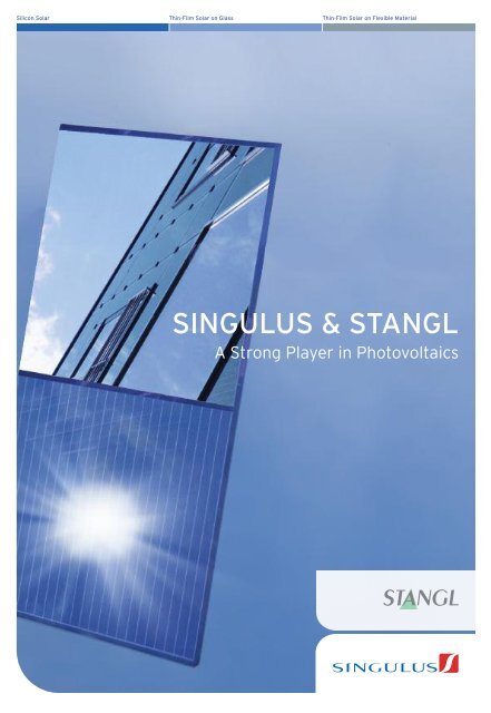 SINGULUS & STANGL - Singulus Technologies AG
