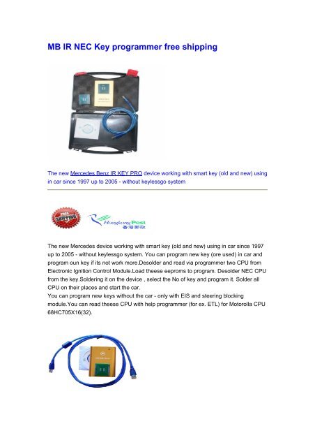 MB IR NEC Key programmer free shipping.pdf