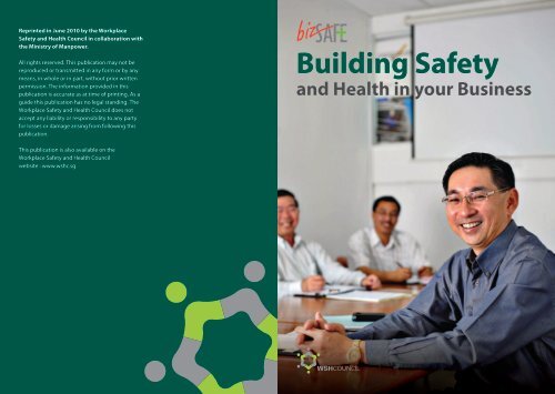 bizSAFE brochure in English here - Workplace Safety and Health ...