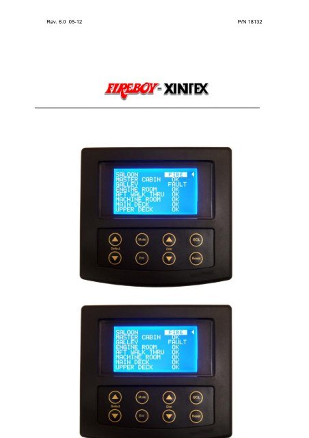 FR-4000 Fire Detection Manual - Fireboy Xintex