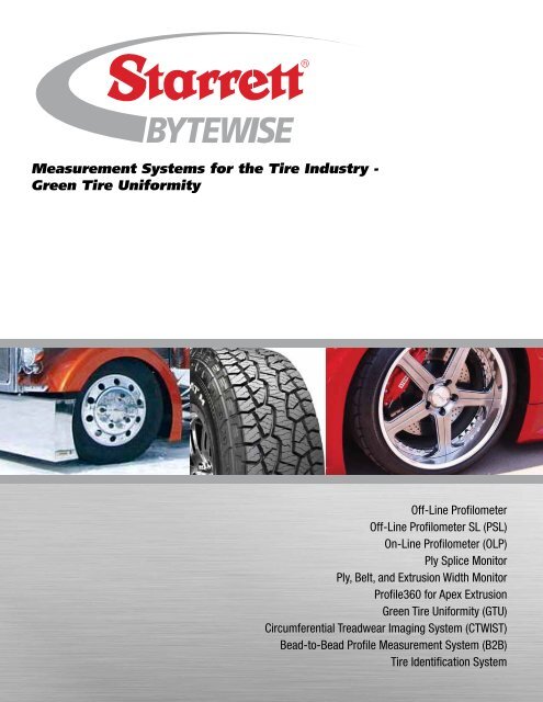 Green Tire Uniformity - Starrett