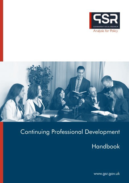 CPD Handbook - The Civil Service