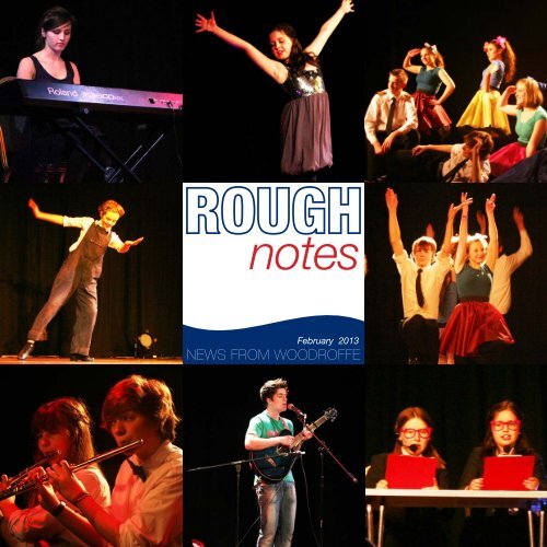 Download a PDF file of Rough Notes HERE - The Woodroffe School