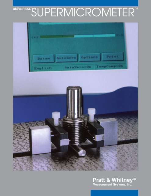 Universal Supermicrometer - Pratt & Whitney