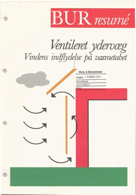 Ventileret ydervÃ¦g - Byg-Erfa