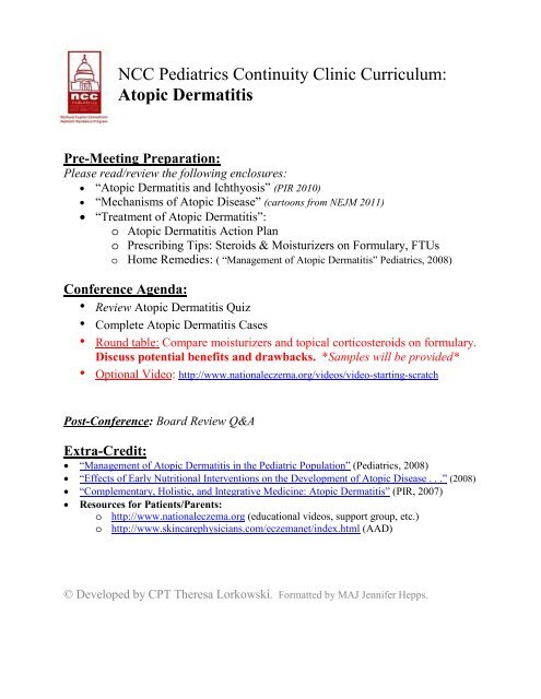 Atopic Dermatitis Nejm