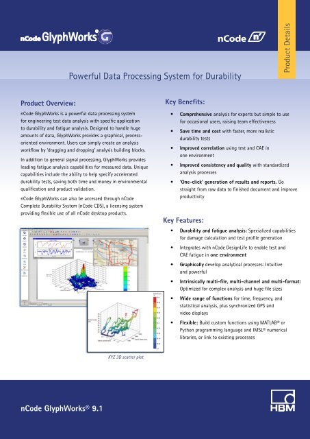 Product brochure (PDF) - HBM nCode